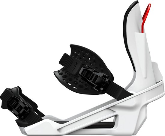 Clew - Freedom - step-in snowboard binding - white -version | step on ...