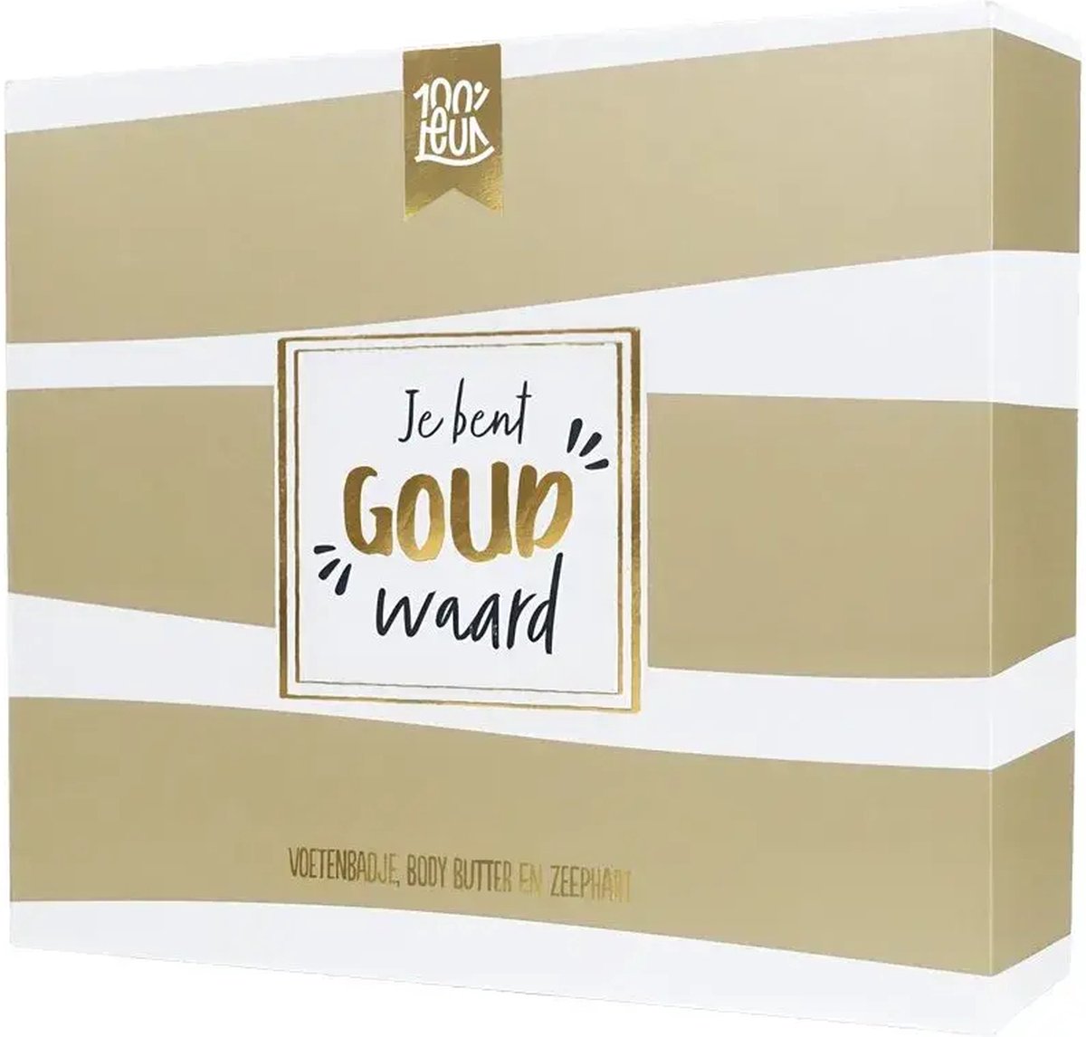 Cadeaupakket Pakket – Je bent Goud waard | bol