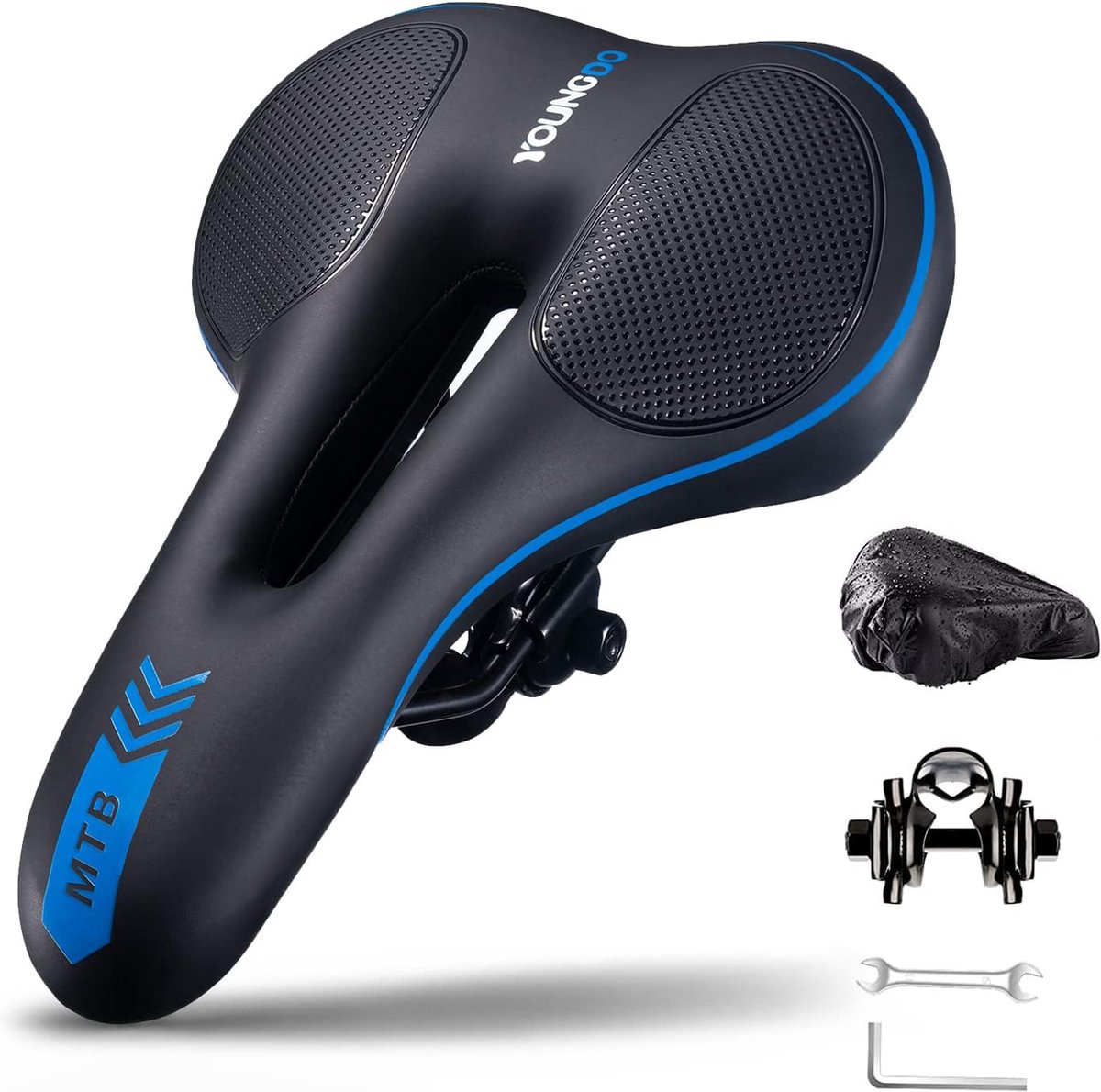 Ergonomisch Fietszadel - vaak, Schokabsorberend, en Waterdicht MTB ...