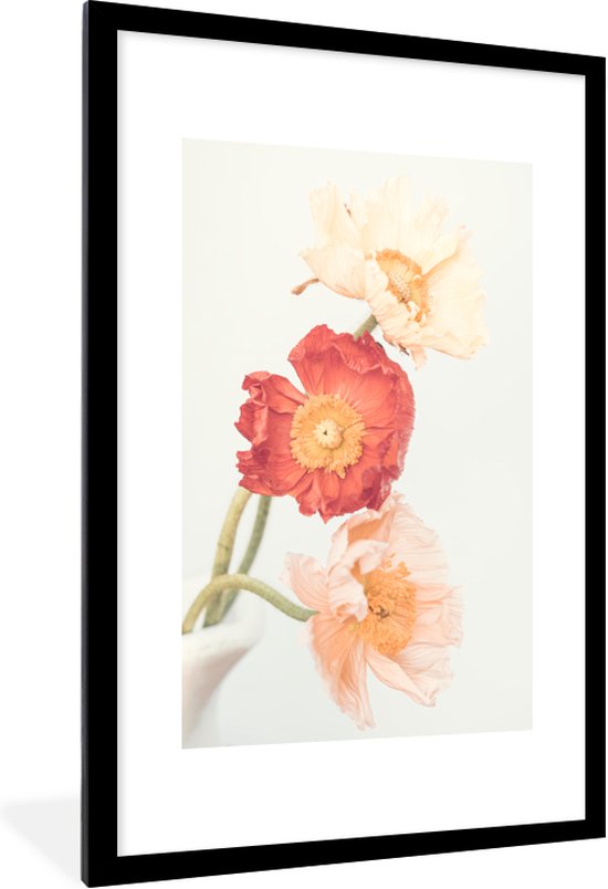 Fotolijst incl. Poster - Bloemen - Rood - Natuur - Planten - 80x120 cm ... Fotolijst incl. Poster - Bloemen - Rood - Natuur - Planten - 80x120 cm ...