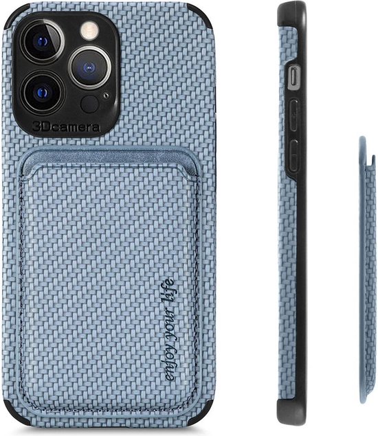 Coverzs telefoonhoesje geschikt voor Apple iPhone 13 Pro Magneet ...