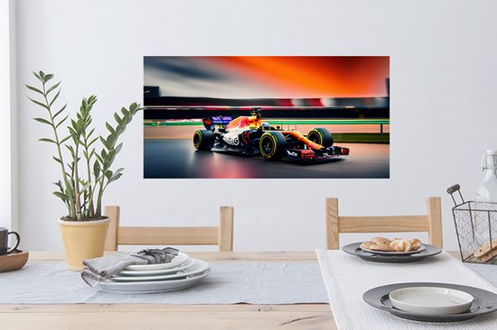 Muurstickers - Sticker Folie - Auto - Formule 1 - Circuit - Raceauto ...