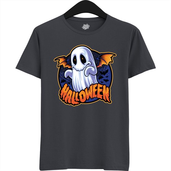 Spooky Scary Ghost - Halloween Spook Dames / Heren Unisex Shirt ...