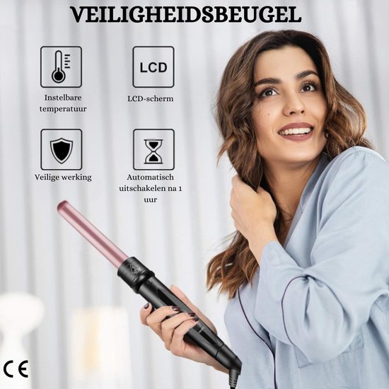 Ensemble de fer à friser professionnel 6 en 1 avec revêtement en ...