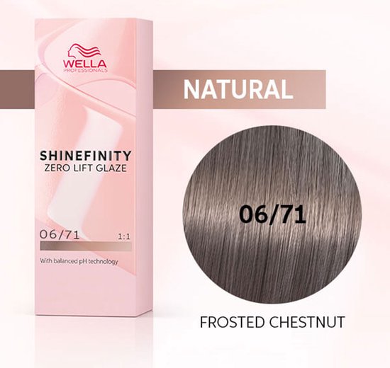 Wella Professionals ShineFinity - Haarverf - 06/71 - 60ml | bol