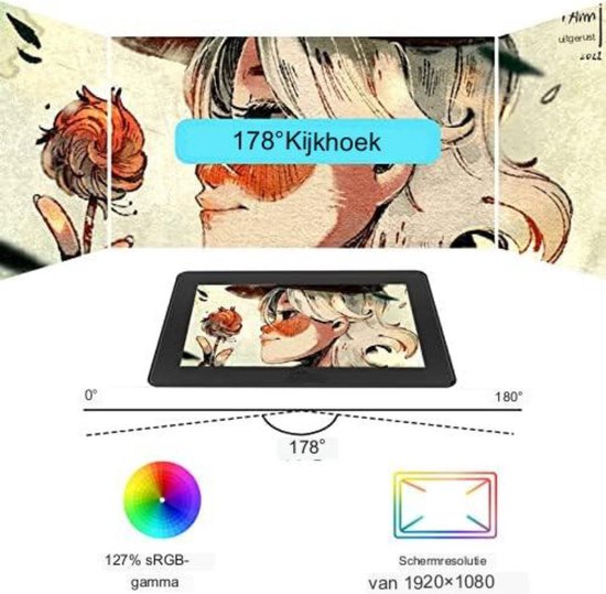 Tekentablet Met Scherm - Grafische Tablet | bol