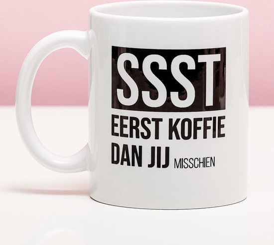 Ditverzinjeniet.nl Mok Ssst Eerst Koffie | bol