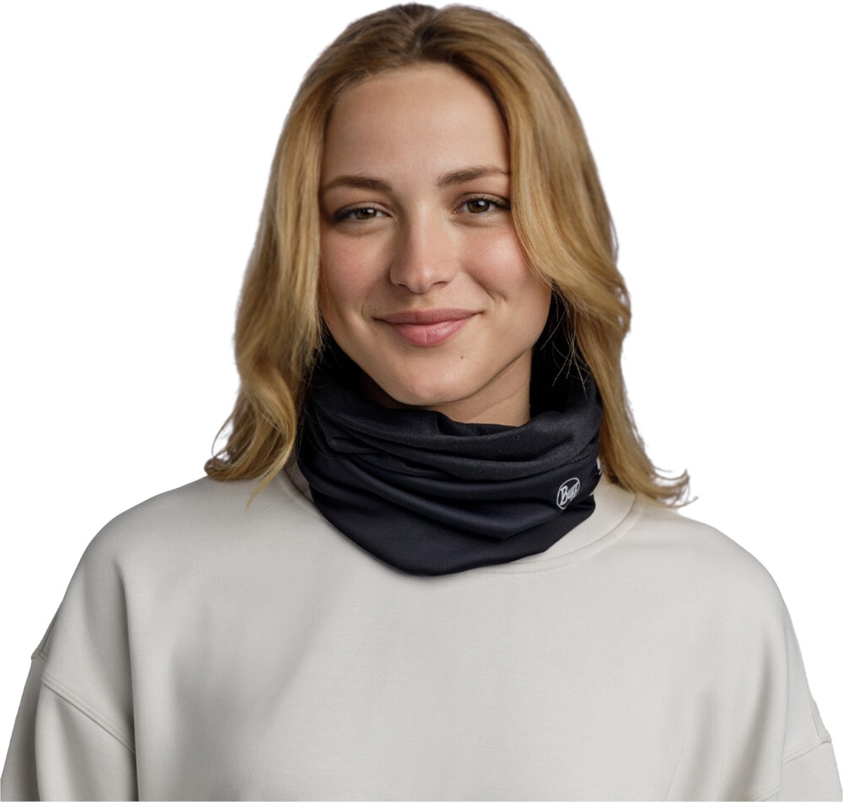 Buff Windproof Tube Scarf 1325769991000, Unisex, Zwart, schoorsteensjaal, maat: One size | bol