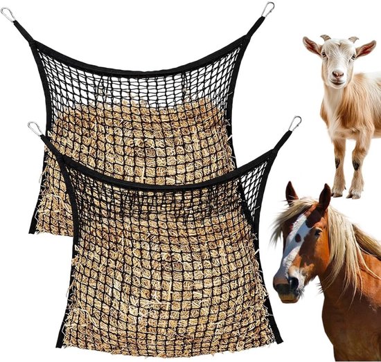 Slow Feeder Hooinet Voor Paarden - Grote Hooibakken Voor Paarden ...