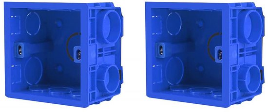 Aansluitdoos 2 stuks 86 type stopcontacten universeel montagedoos ...