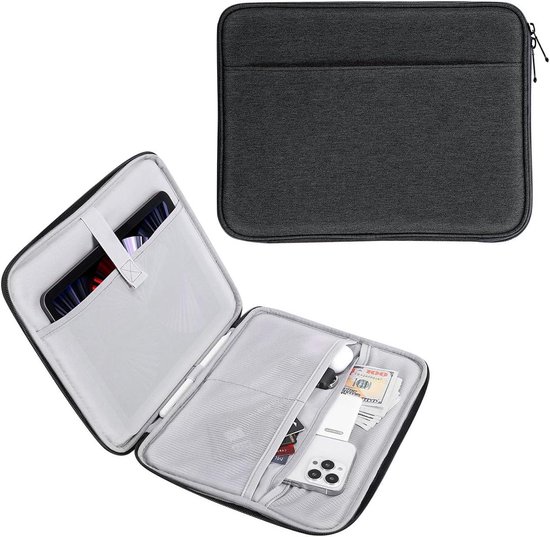 12.9 Inch Tablet Sleeve Bag Protective Bag with Two Compartments | bol