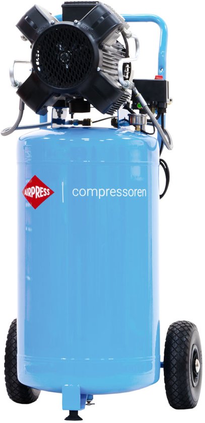 Olievrije staande compressor LMVO 90-440 10 bar 3 pk/2.2 kW 350 l/min ...