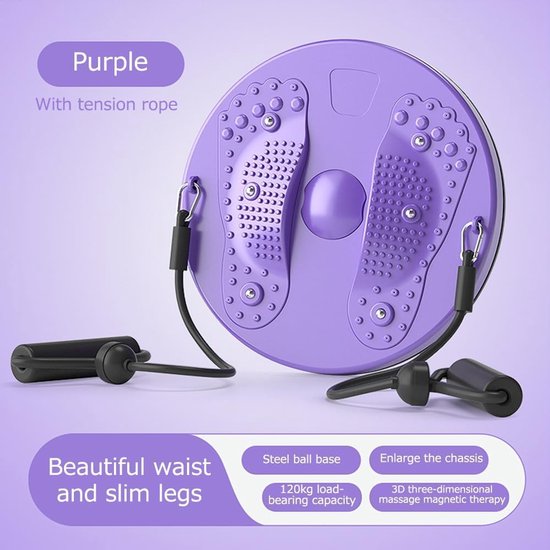 Twister Disc - Core Waist Ab Trainer - Draaischijf Fitness | bol