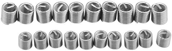 Helicoil Draad Reparatie Kit 11 * 8 * 3 60 Pcs Rvs Draad Reparatie Kit M3 M4 M5 M6 M8... | bol