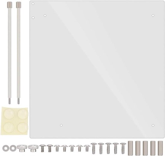 Acrylic Frame Open Frame Transparent Acrylic Overlock Computer Case DIY ...