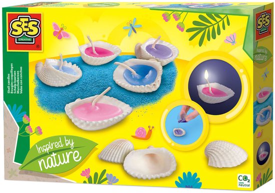 SES - Schelp Kaarsen Maken - inspired by nature - om zelf kaarsen te ...