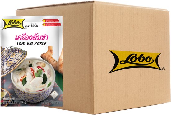 Lobo Tom Ka Pasta 12 x 50 g | bol