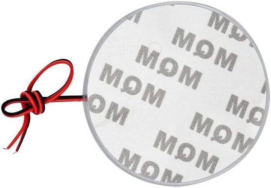 Auto Light Badge Sticker 82mm LED Embleem Lamp Sticker voor Auto ...