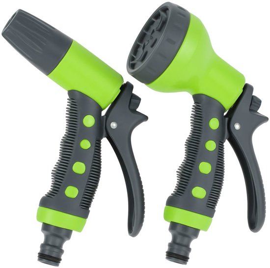 Kinzo Sproeikop Tuinslang Set – 2-delig Spuitpistool met Verstelbare ...