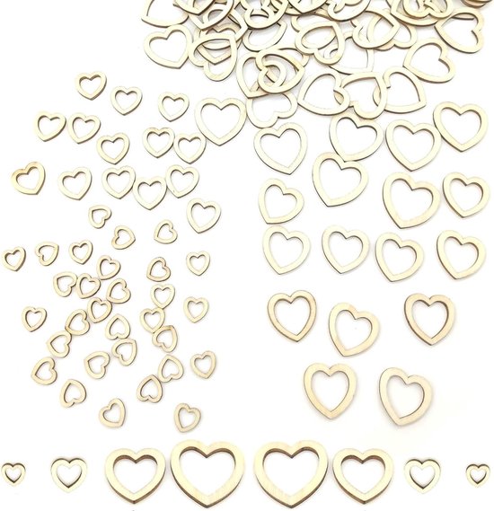 Tafeldecoratie mini-hartjes - 400 stuks | bol