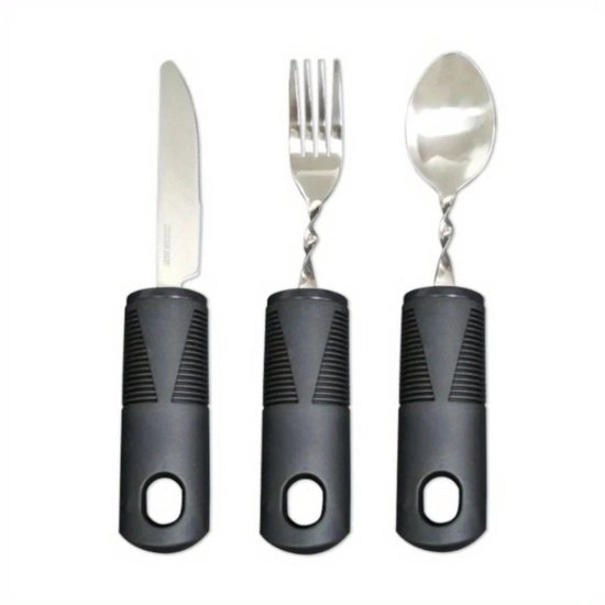 Aangepast Bestek - Buigbaar Bestel - Mes, Vork & Lepel - Ergonomisch ...