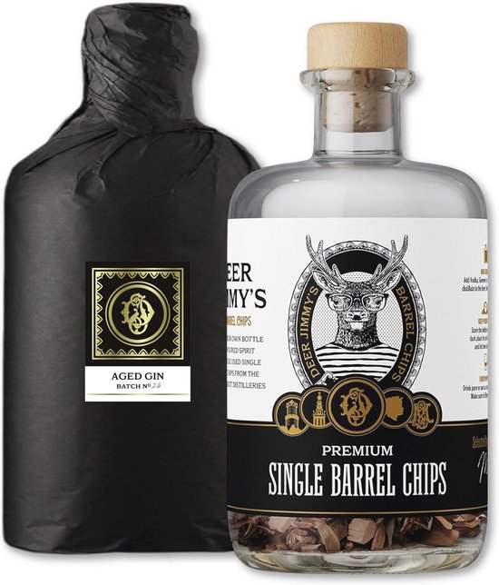 DIY Aged Gin Set - Zelfmaken met Houtsnippers voor Unieke Smaakervaring ...