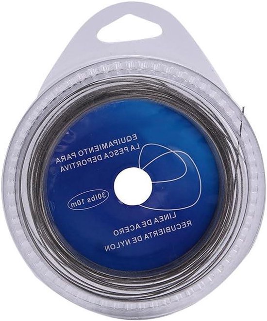 5 Types of Fishing Steel Wire Lines - 10M 7 Strands Braided Sea Fishing ...