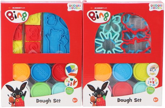 Bing Klei Speelset Voor Kinderen- Behendigheid en Leerzaam - 6 Delig ...