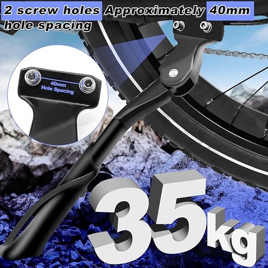 S&Dshopline® Kinderfietsstandaard 20-22 inch, in hoogte verstelbaar ...