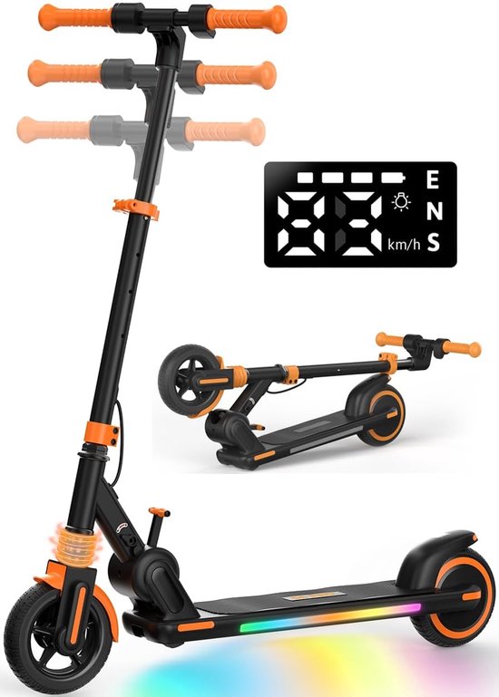 Kinderstep - Elektrische Step - Elektrische Step voor Kinderen - van 6 ...