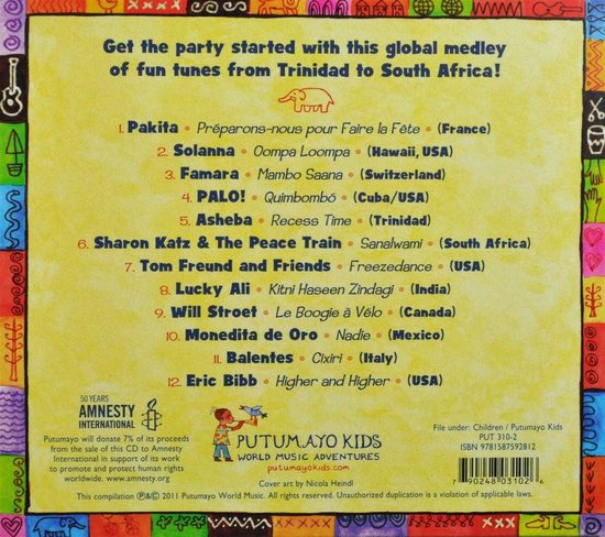 Putumayo Presents - Kids World Party (CD), various artists | CD (album ...