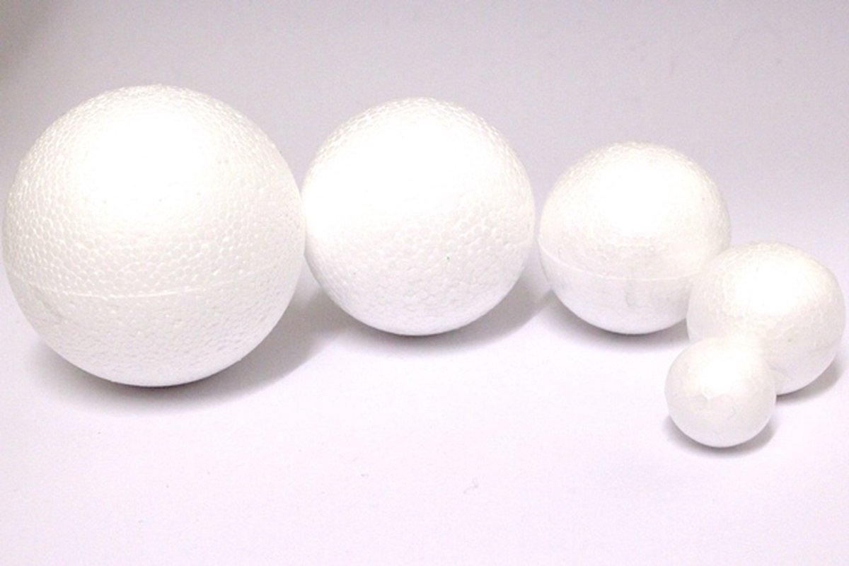 Bal - Styropor - Piepschuim - 5 cm ( 50 mm) - Craft - 1 stuk | bol.com