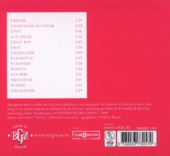 La Fanfare Du Belgistan - Musique Et Danses Du Belgistan (CD), La ...
