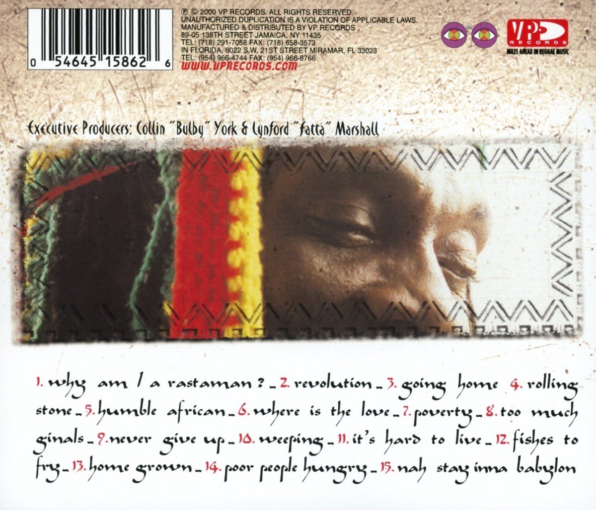 Culture - Humble African (CD), Tony Rebel | CD (album) | Muziek | bol.com