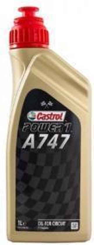 Olie Castrol A747 racing 1 liter fles | bol.com