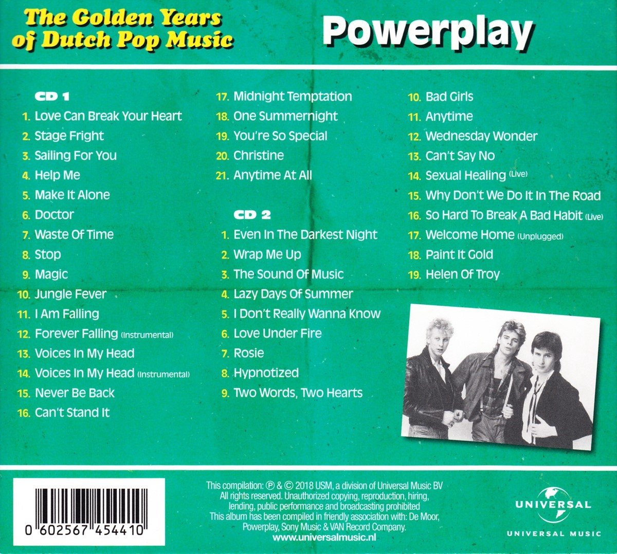 Powerplay - Golden Years Of Dutch Pop Music (2 CD), Powerplay | CD ...