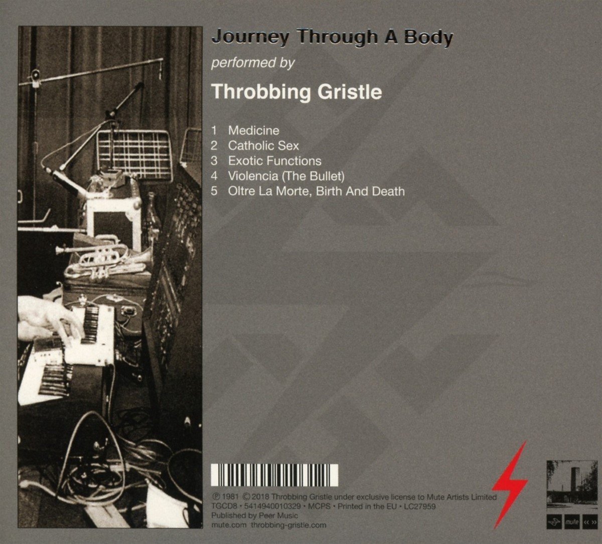 Throbbing Gristle - Journey Through A Body (CD), Throbbing Gristle | CD ...
