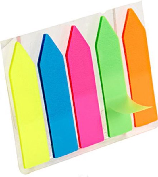 post-it pijl markers 45 x 12 mm papier 125 stuks | bol