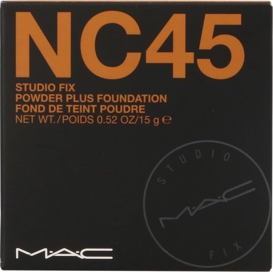 Mac - Studio Fix - Powder Plus Foundation - NC45 | bol.com