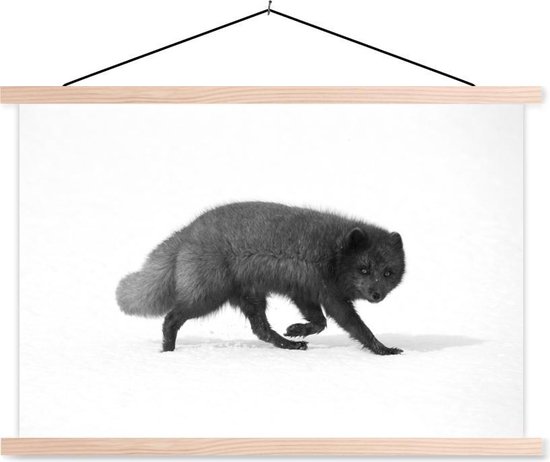 Poolvos - zwart wit | bol.com