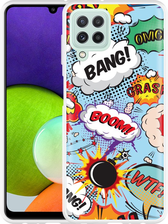 Samsung Galaxy A22 4G Comic - Designed by Cazy | bol.com