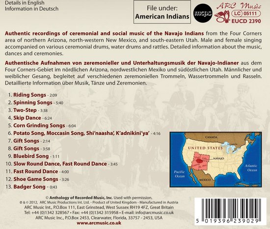 Navajo Indians - American Indian Pow Pow (CD), various artists | Muziek ...