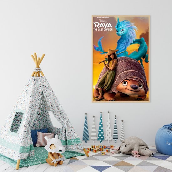 Poster Raya And The Last Dragon Sunset 61x91,5cm | bol
