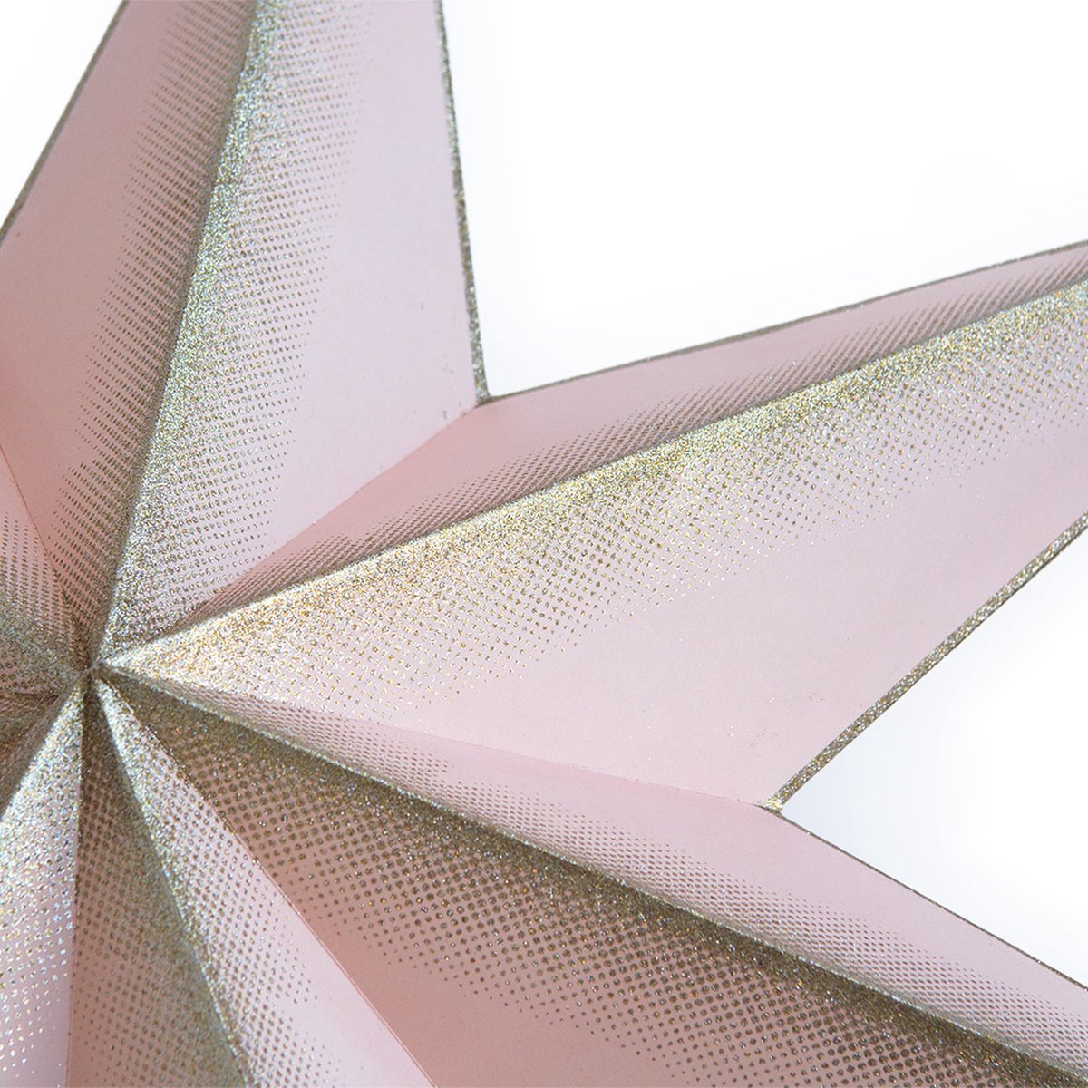 Kerstster | Opvouwbaar | Ster met 7 punten | Glitterranden | bol.com