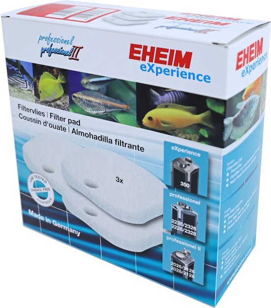 Eheim filtervlies, doos a 3 stuks. 2616265 | bol
