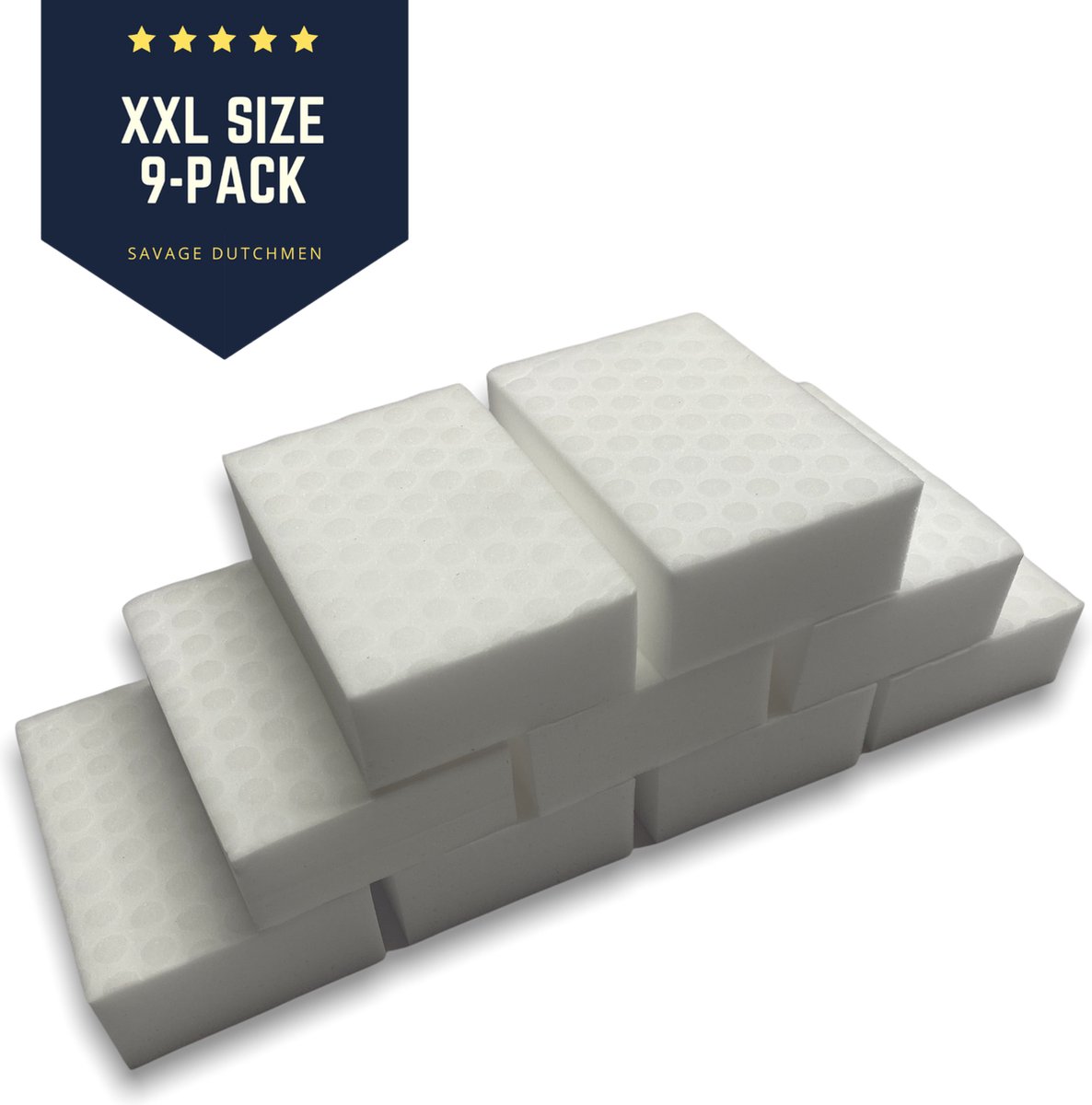 9x Wonderspons | Powerspons | Extra sterk | Groot formaat - XXL ...