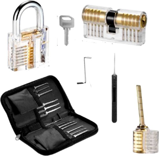 Premium Lockpick set - Lockpicking set - Lockpick - Lockpick set ...