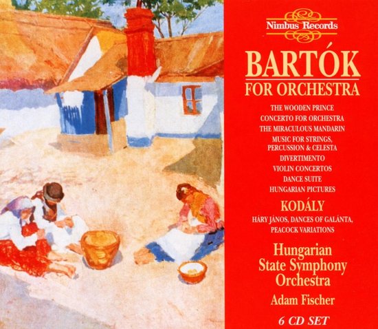 Hungarian State Symphony Orchestra, Adam Fischer - Bartok & Kodaly For Orchestra (6... | bol.com