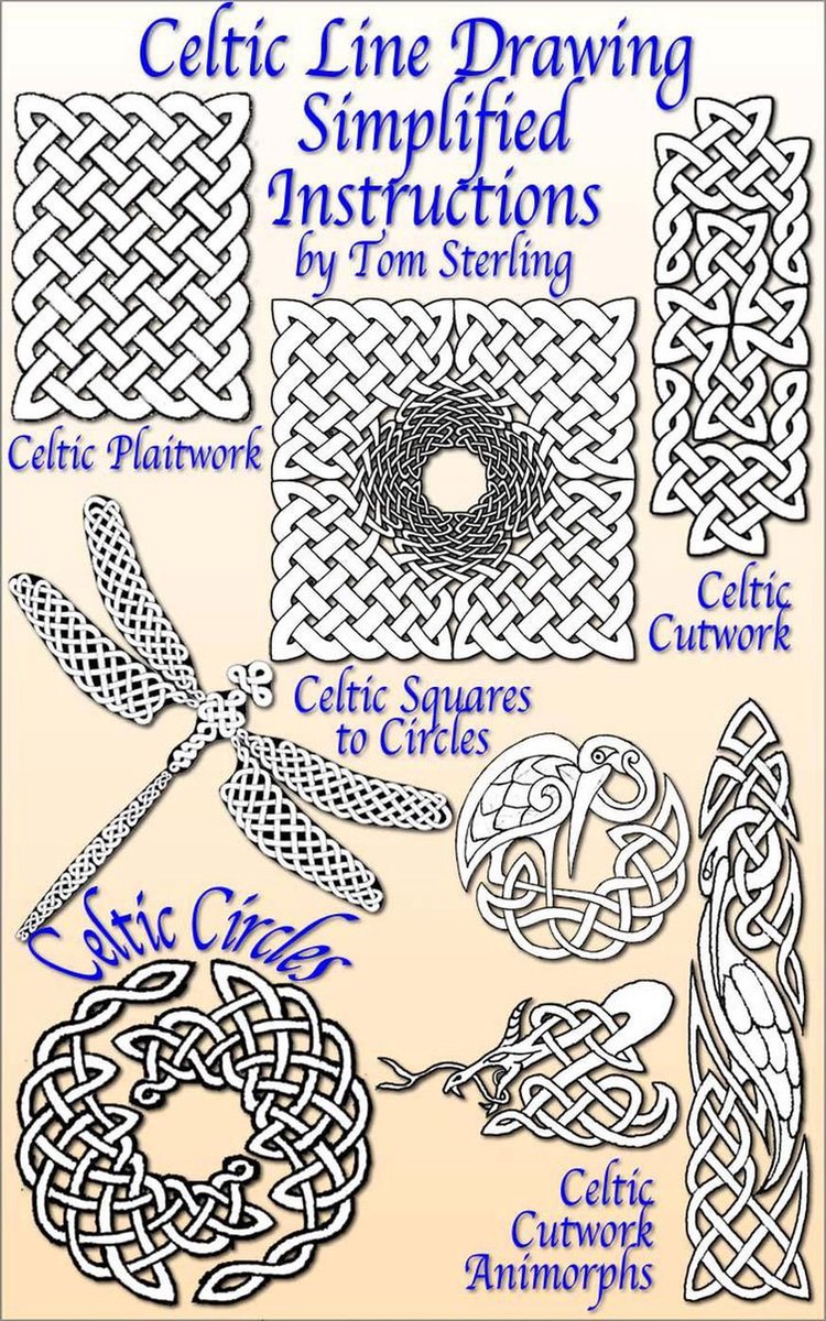 Celtic Line Drawing - Simplified Instructions (ebook), Tom Sterling ...
