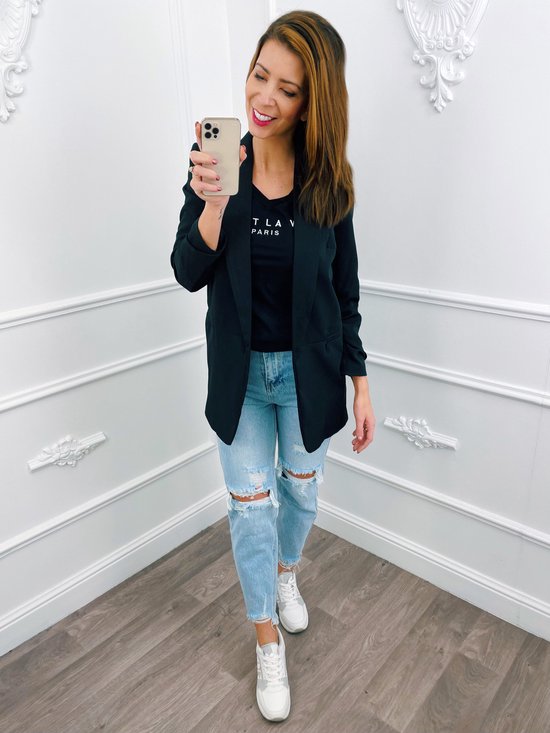 Basic Blazer Zwart | bol